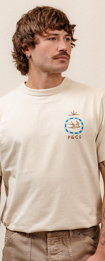 Explore our men's t-shirt collection at P&Co, including hand drawn ...
