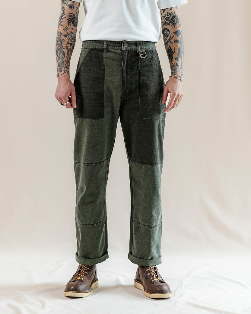 Khaki 304 Surplus Fatigue Pants | Men's Trousers & Jeans & P&Co - A ...