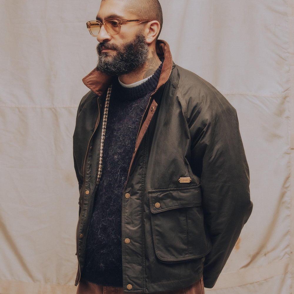 Olive Roamer Jacket | Men's Outerwear & P&Co - A Mindset For Purposeful ...