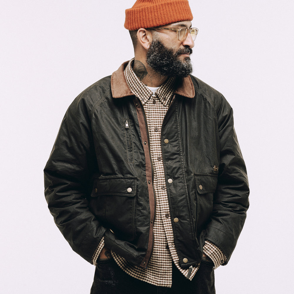 Olive Roamer Jacket | Men's Outerwear & P&Co - A Mindset For Purposeful ...