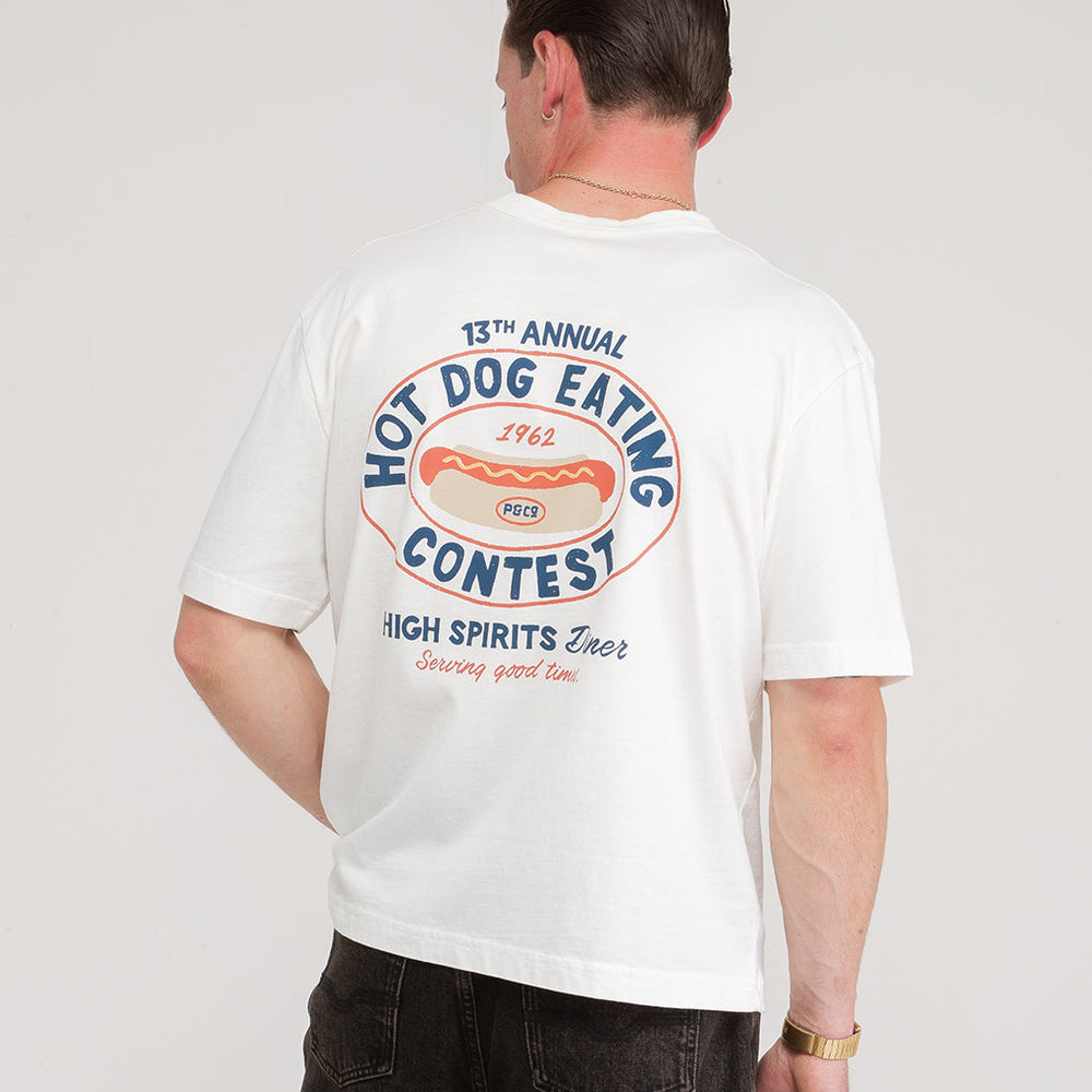Off White High Spirits Diner Boxy T-shirt | Men's T-Shirts & P&Co - A ...