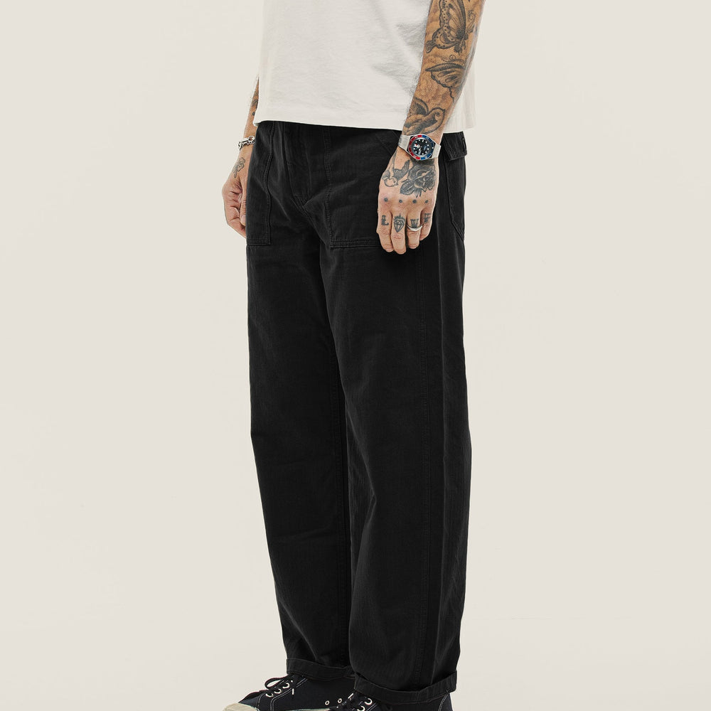 Service Fatigue Pants Black | Men's Trousers & Jeans & P&Co - A Mindset ...